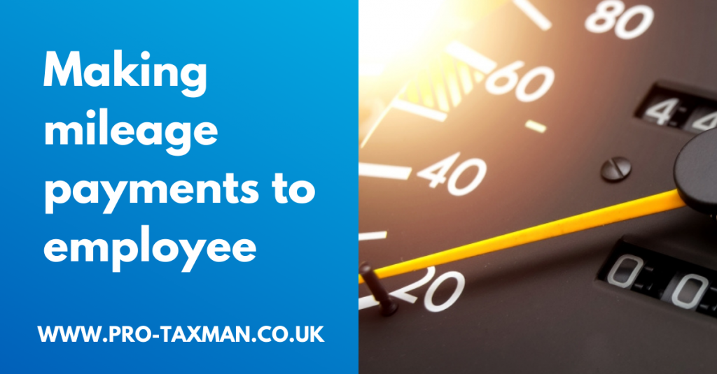 Making mileage payments to employees - Pro - Taxman